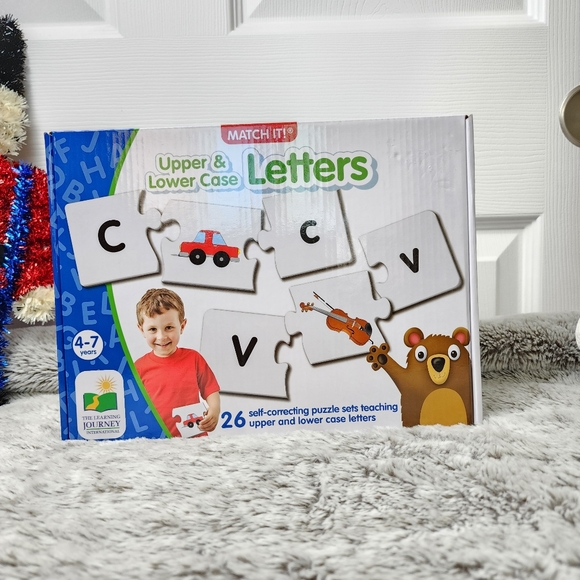 The Learning Journey | Toys | The Learning Journey Match It Upper Lower Case Letters Alphabet ...